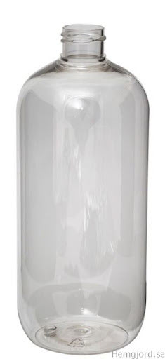 PET-flaska transparent, 1000 ml | Opella
